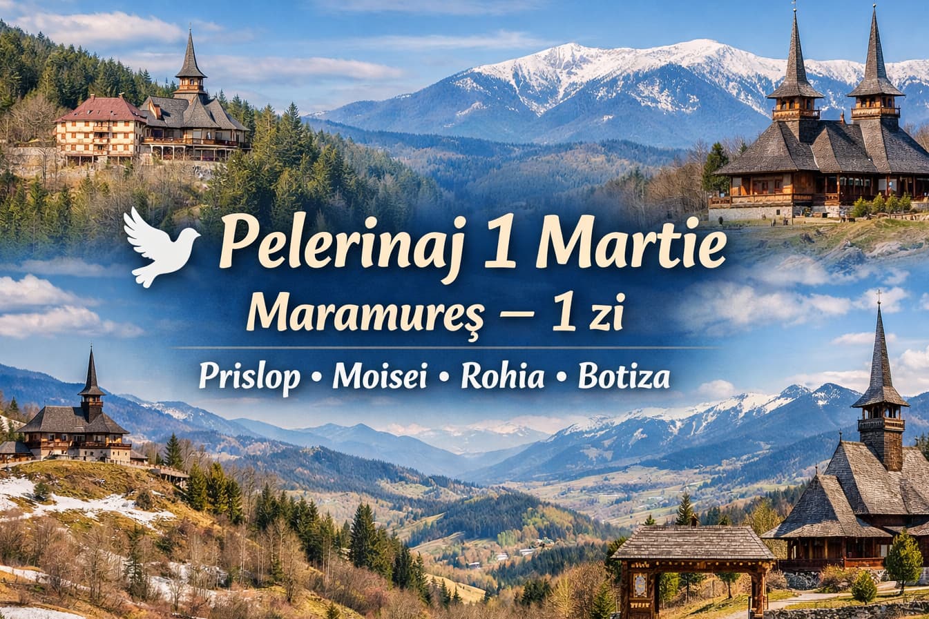 Pelerinaje - Pelerinaj Maramureș 1 Martie | Rohia • Moisei • Botiza ...